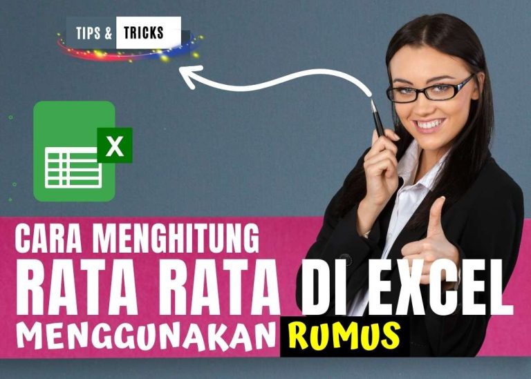 Cara Menghitung Rata Rata di Excel Mudah Dengan Rumus